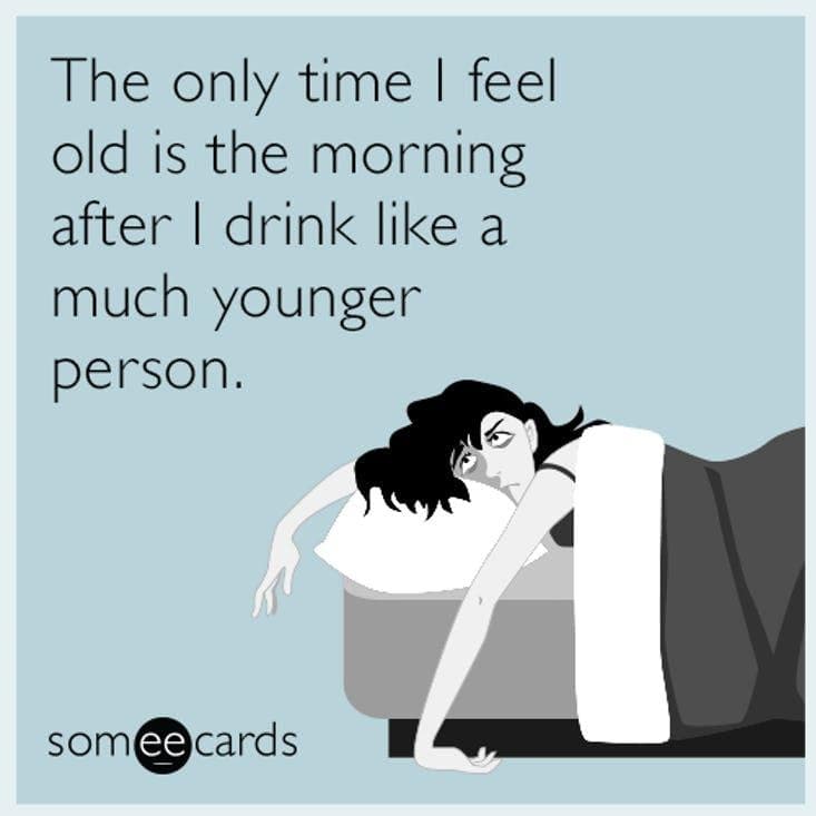 The 19 Best Hangover Memes That Will Have You Reaching For Your Cane