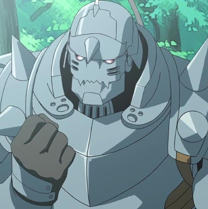 Armadura Fullmetal Alchemist Alphonse Full Metal Alchemist; Edward