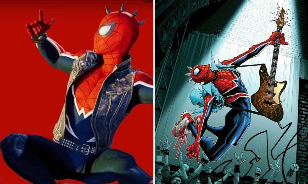 Comic Book Origins For Every Spider-Man PS4 Suit