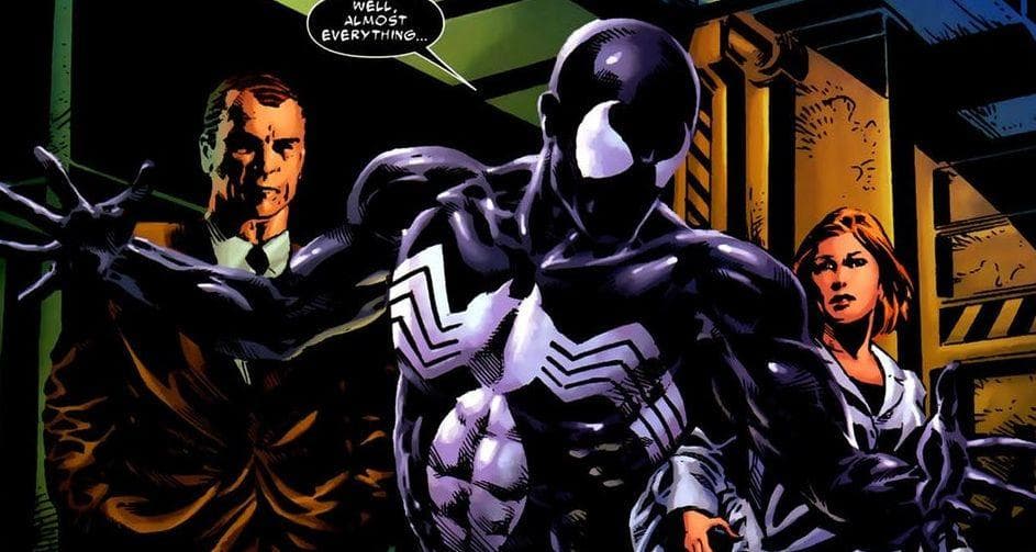 Dark Avengers Spider Man Venom Eats