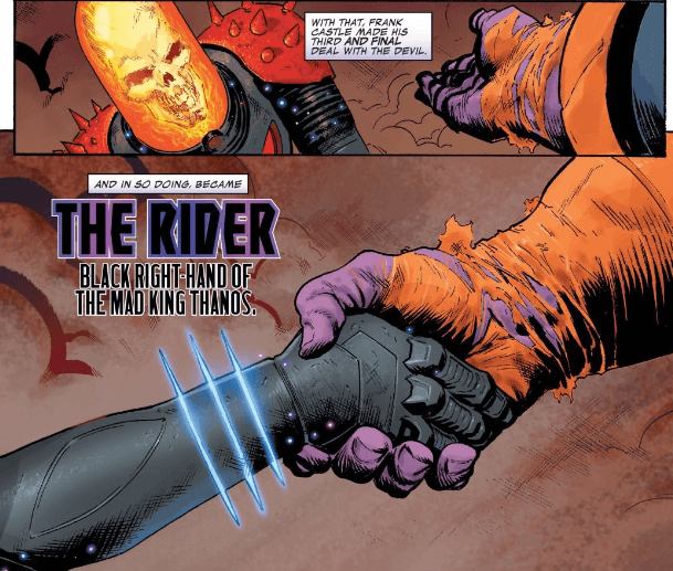 The Punisher Cosmic Ghost Rider Origin Story