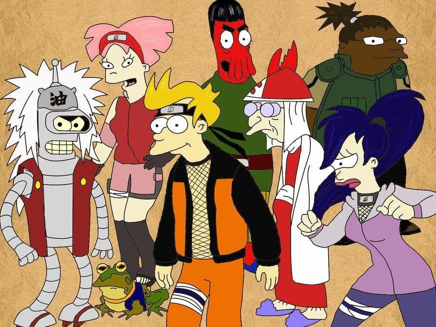 Naruto Crossover Art Mashups That Will Blow Your Mind (23 Pictures)