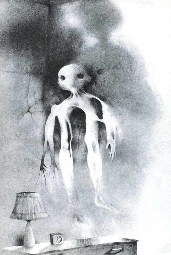 24 Scariest Scary Stories To Tell In The Dark Illustrations