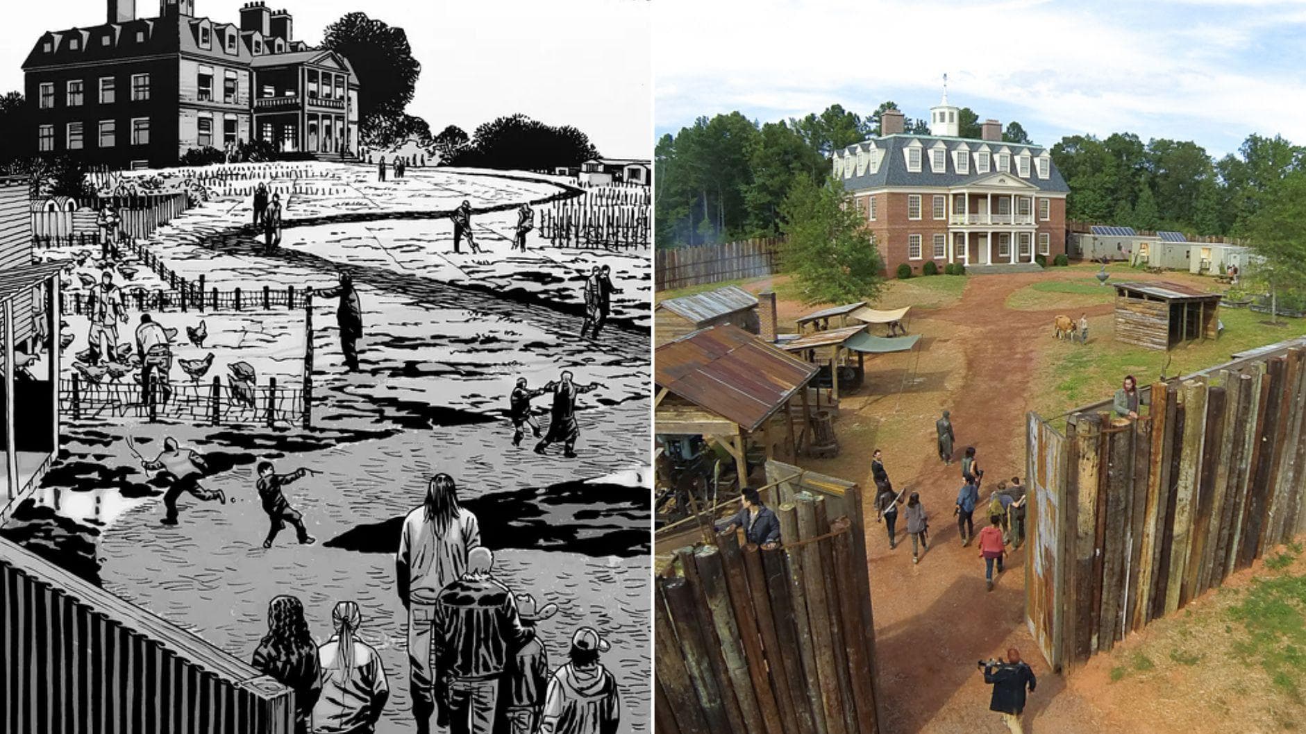 Scenes From 'The Walking Dead' TV Show That Came Straight From The Comics