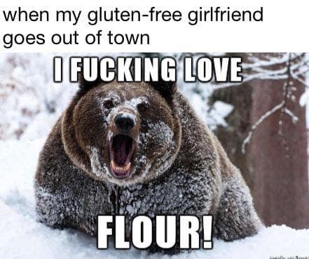 The 23 Funniest Memes About Gluten-Free Diets