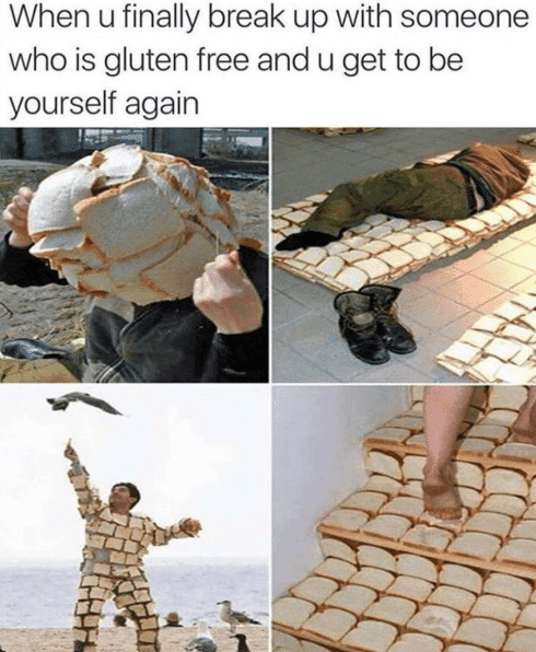 The 23 Funniest Memes About Gluten-Free Diets