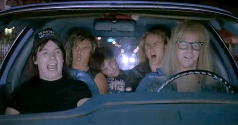 Waynes World Car Scene