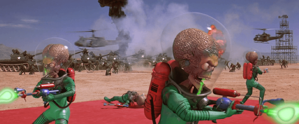 ‘Mars Attacks!’ Was Tim Burton’s Ultimate Unregulated Experiment, And ...
