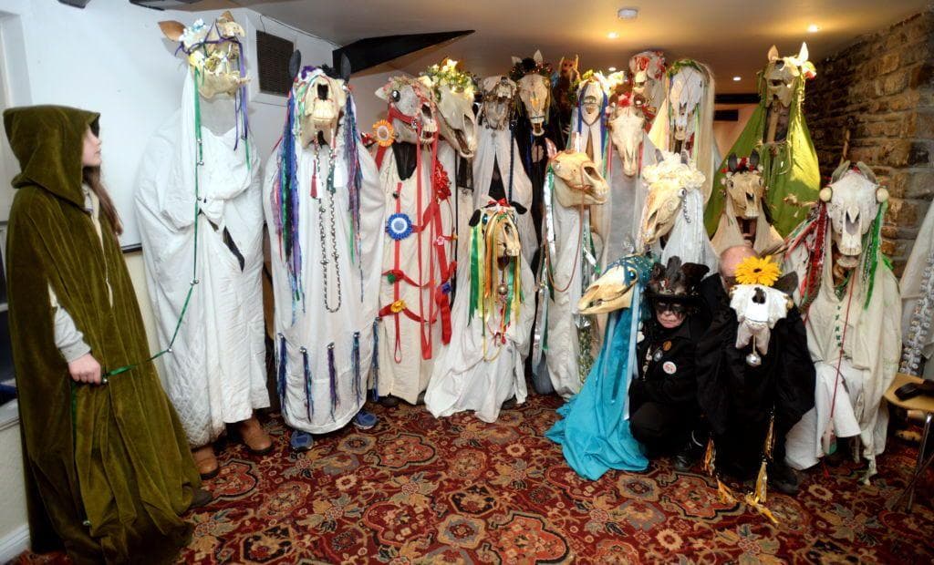 The Mari Lwyd: A Creepy Christmas Horse Skull With Riddles On Its Mind