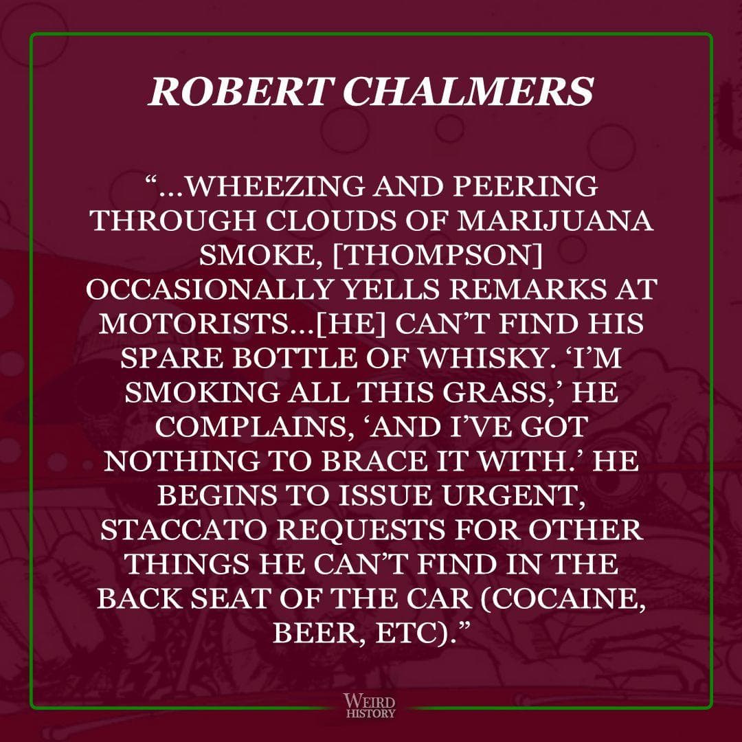 Crazy Hunter S. Thompson Stories From His Friends