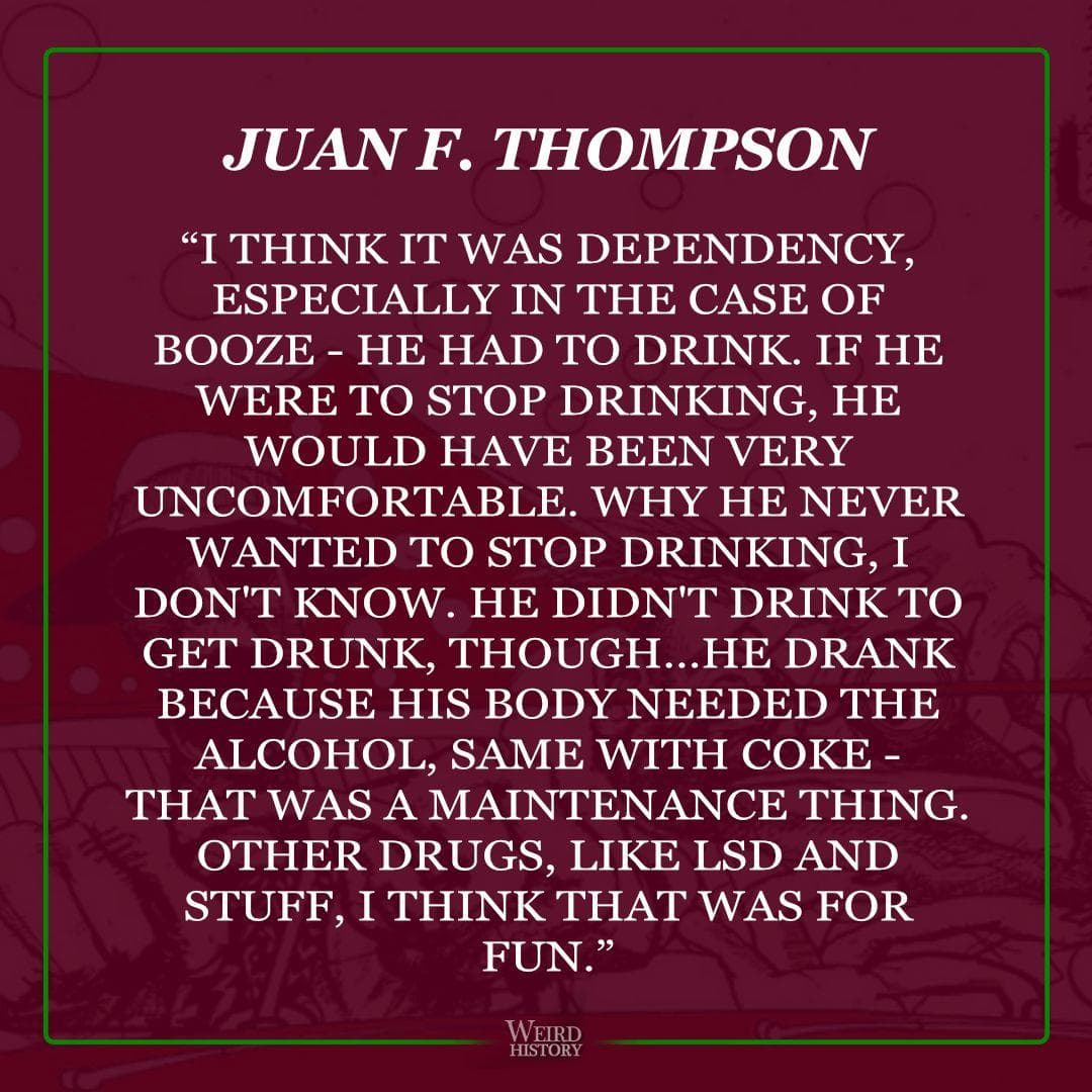 Crazy Hunter S. Thompson Stories From His Friends