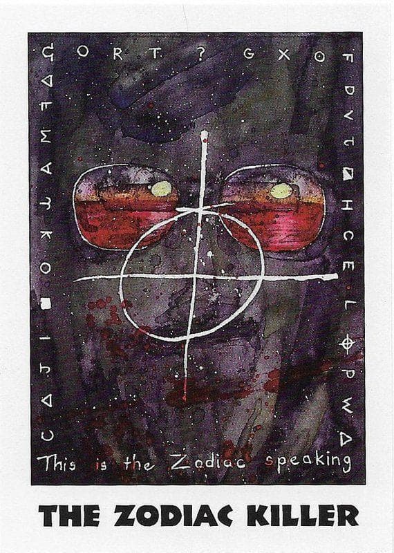 The Beautifully Drawn True Crime Trading Cards From The '90s Were An ...