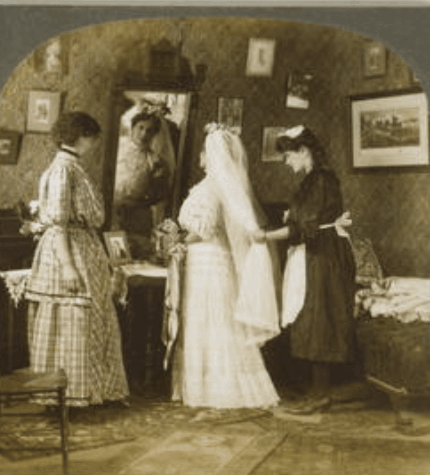 19 Hauntingly Beautiful Turn-Of-The 20th Century Wedding Photos