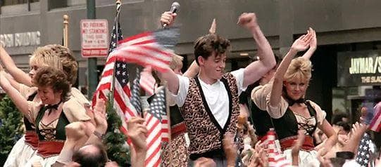 Behind the Scenes Of The 'Ferris Bueller's Day Off' Parade Scene