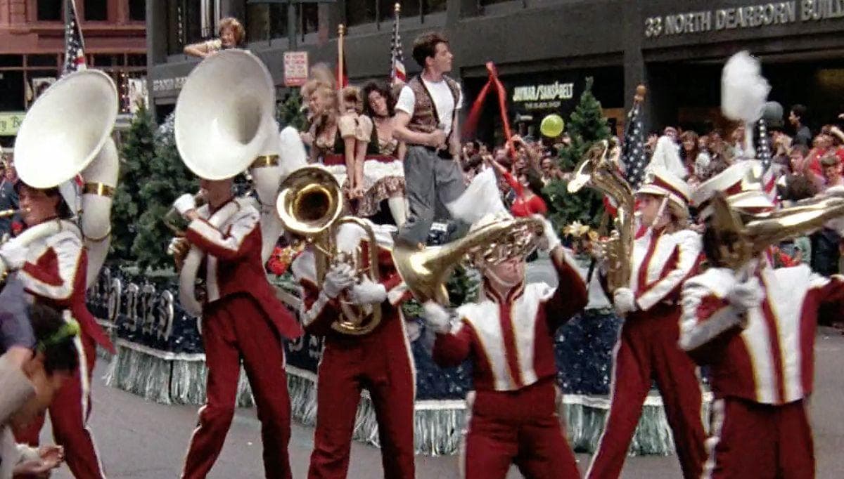 Behind the Scenes Of The 'Ferris Bueller's Day Off' Parade Scene