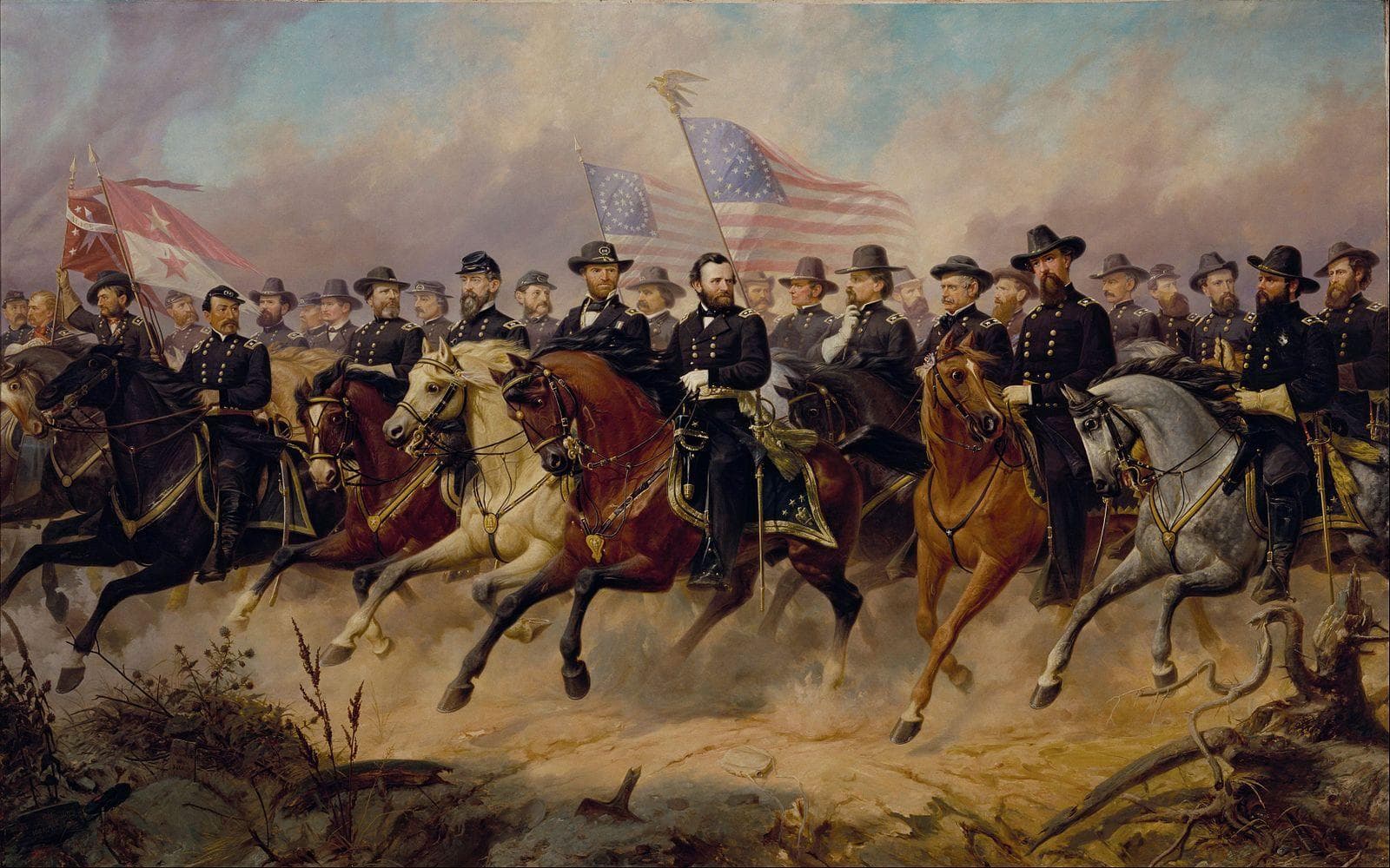 Civil War Battle Paintings
