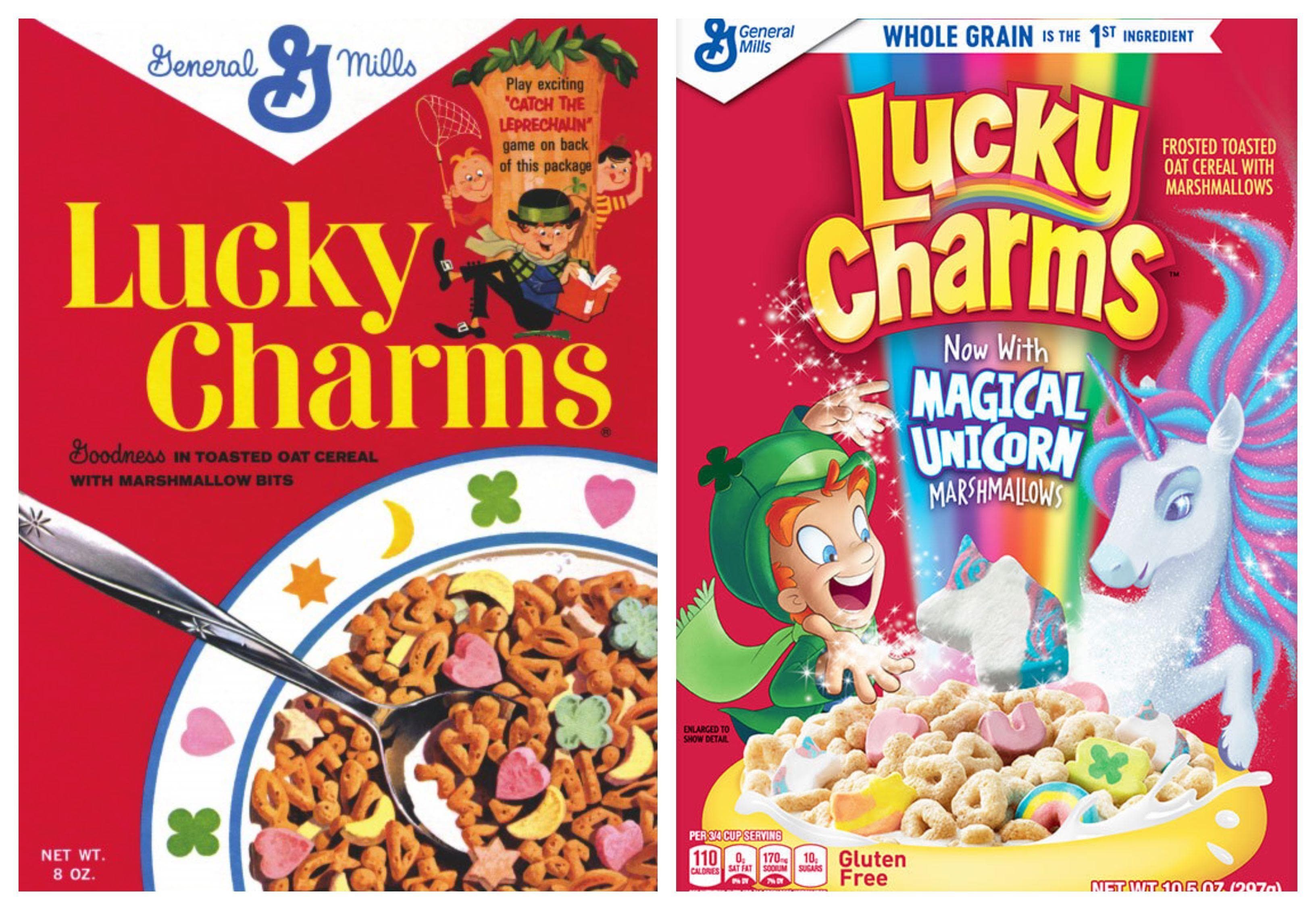 How Cereal Boxes Have Changed Over Time