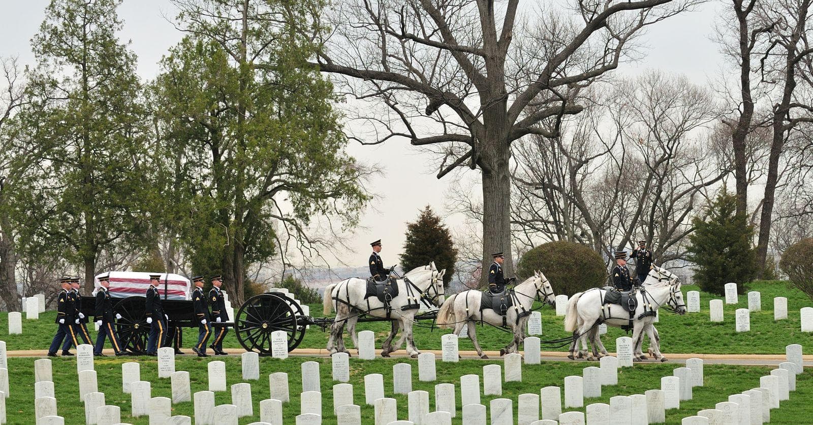Military Funeral Photos Throughout History