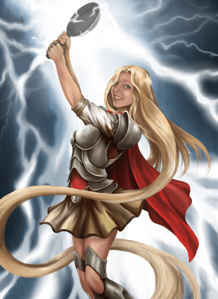 Christopher Stoll Draws Disney Princesses As Marvel's Avengers