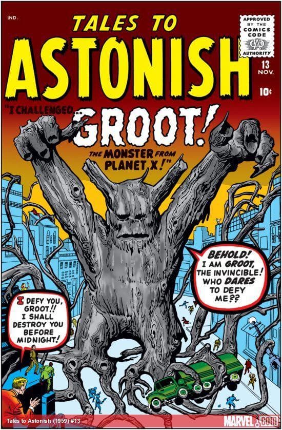 The Comic Book History Of Groot