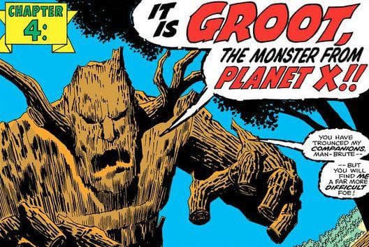 The Comic Book History Of Groot