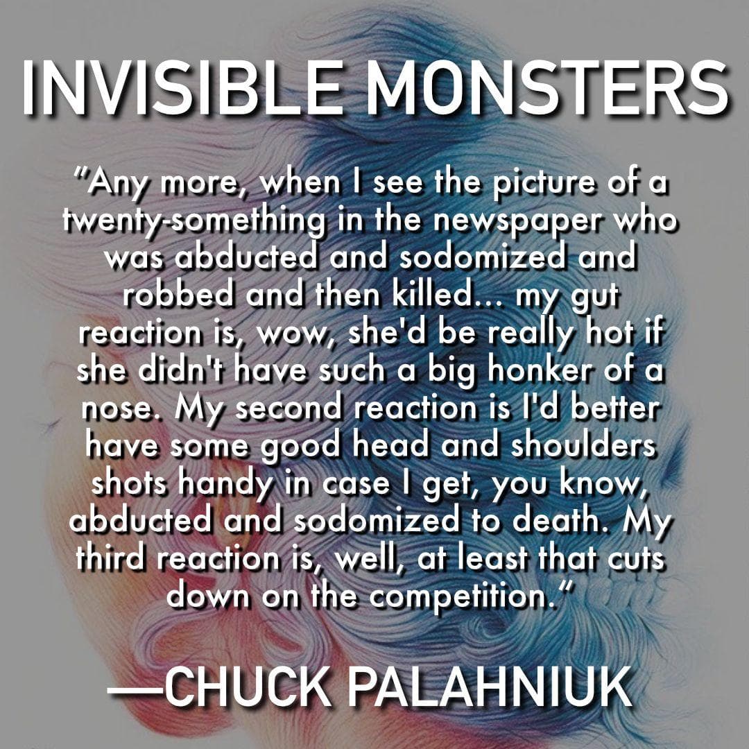 The Most Disturbing Excerpts From Chuck Palahniuk