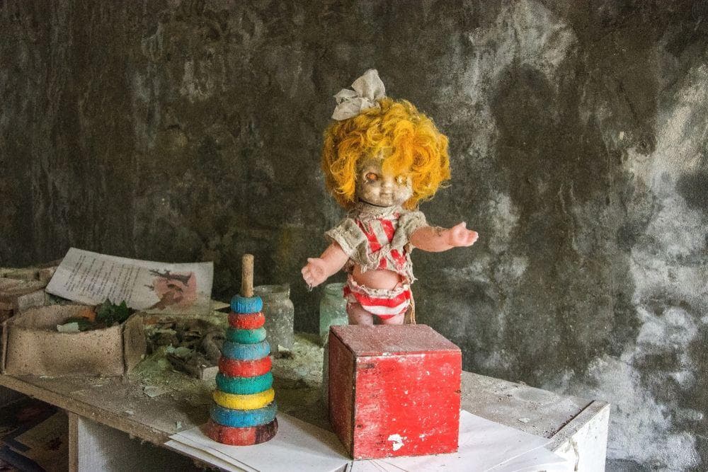 Creepy Pictures Of Dolls At Chernobyl