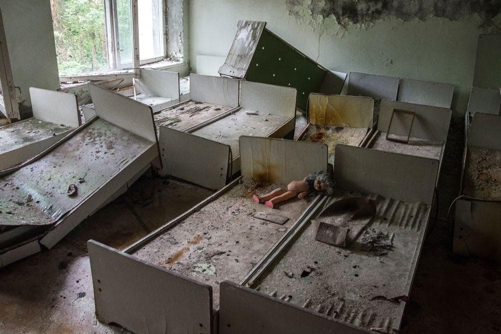 Creepy Pictures Of Dolls At Chernobyl