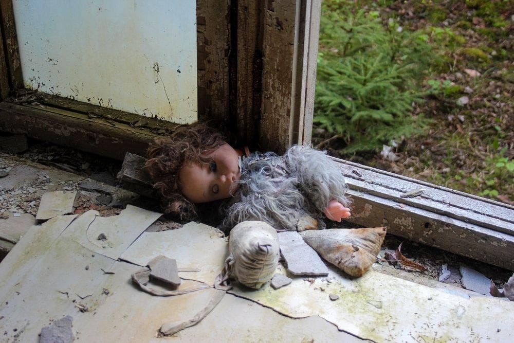 Creepy Pictures Of Dolls At Chernobyl