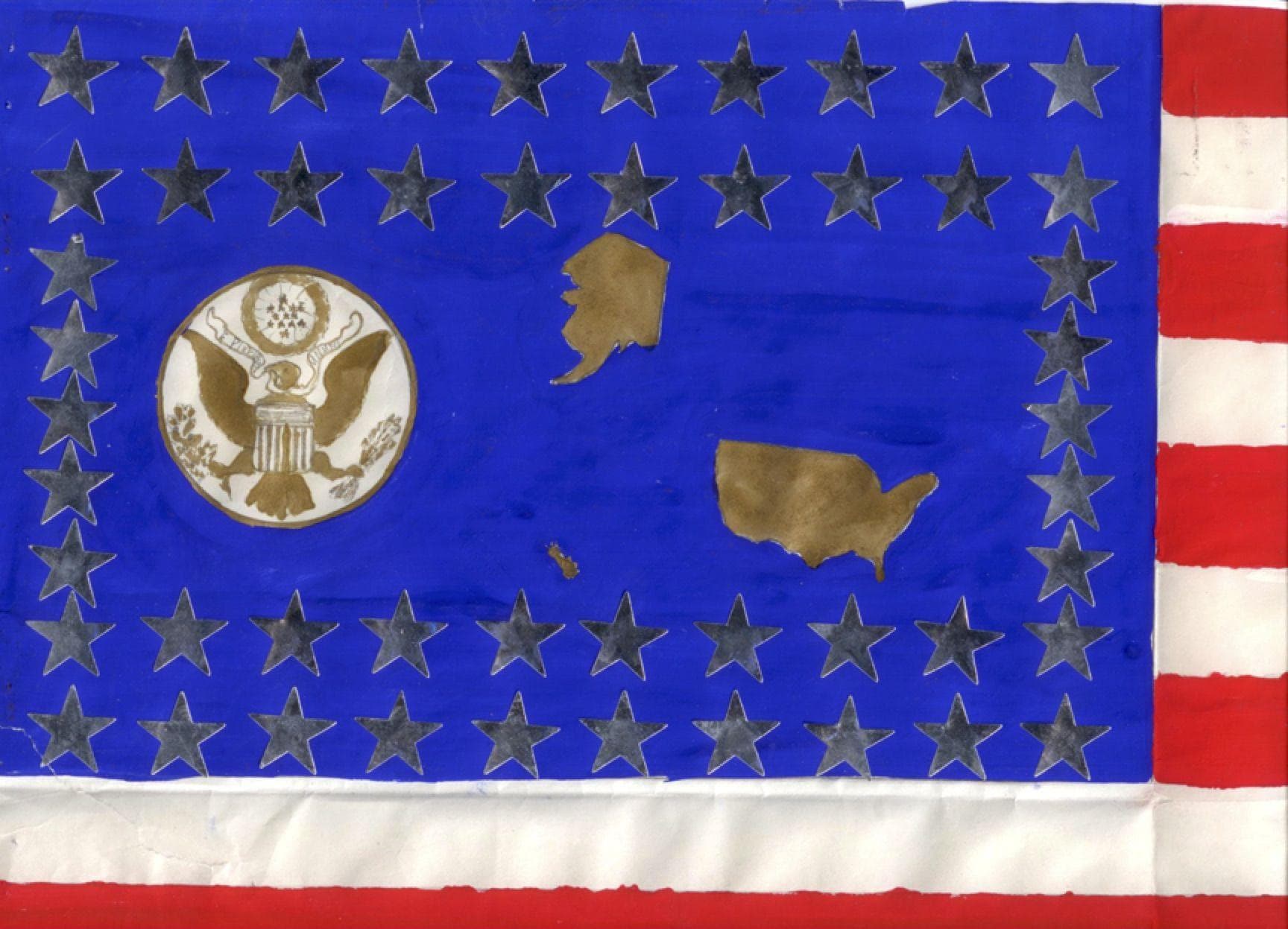 Tusindvis af designs til det amerikanske flag i 1950'erne - USAmerika