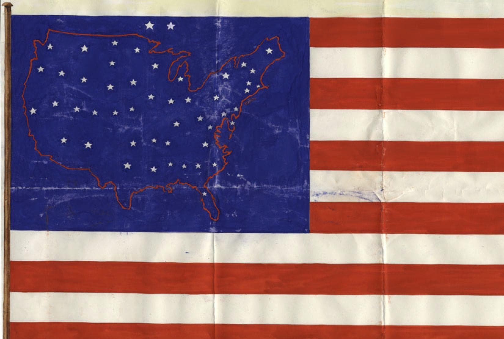 Tusindvis af designs til det amerikanske flag i 1950'erne - USAmerika