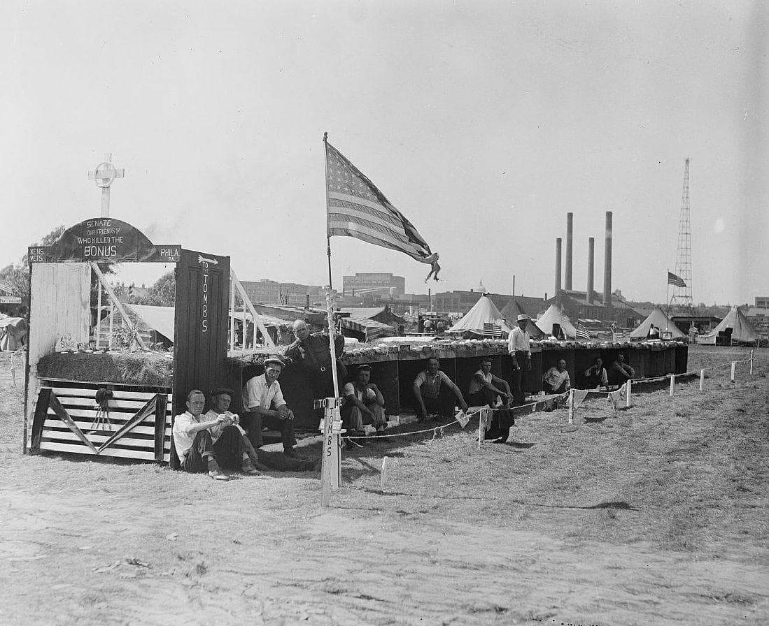 The Bonus Army March: When WWI Vets Took On The US Government & Won