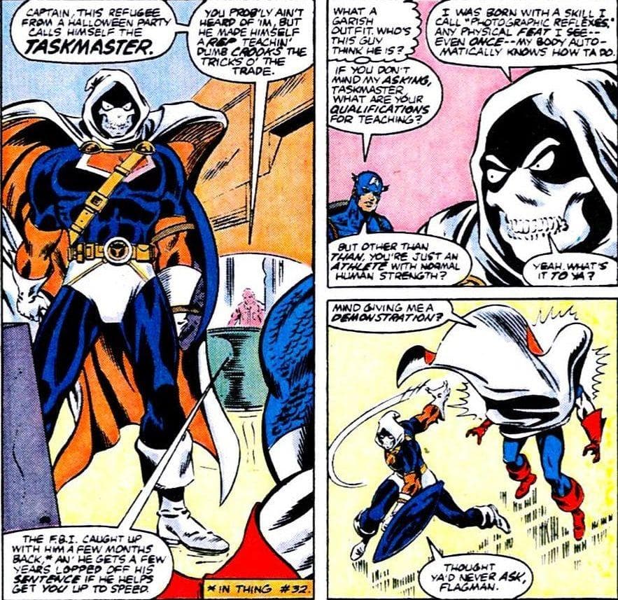 Who Is Taskmaster? Meet The MCU's Skull-Faced Master Combatant