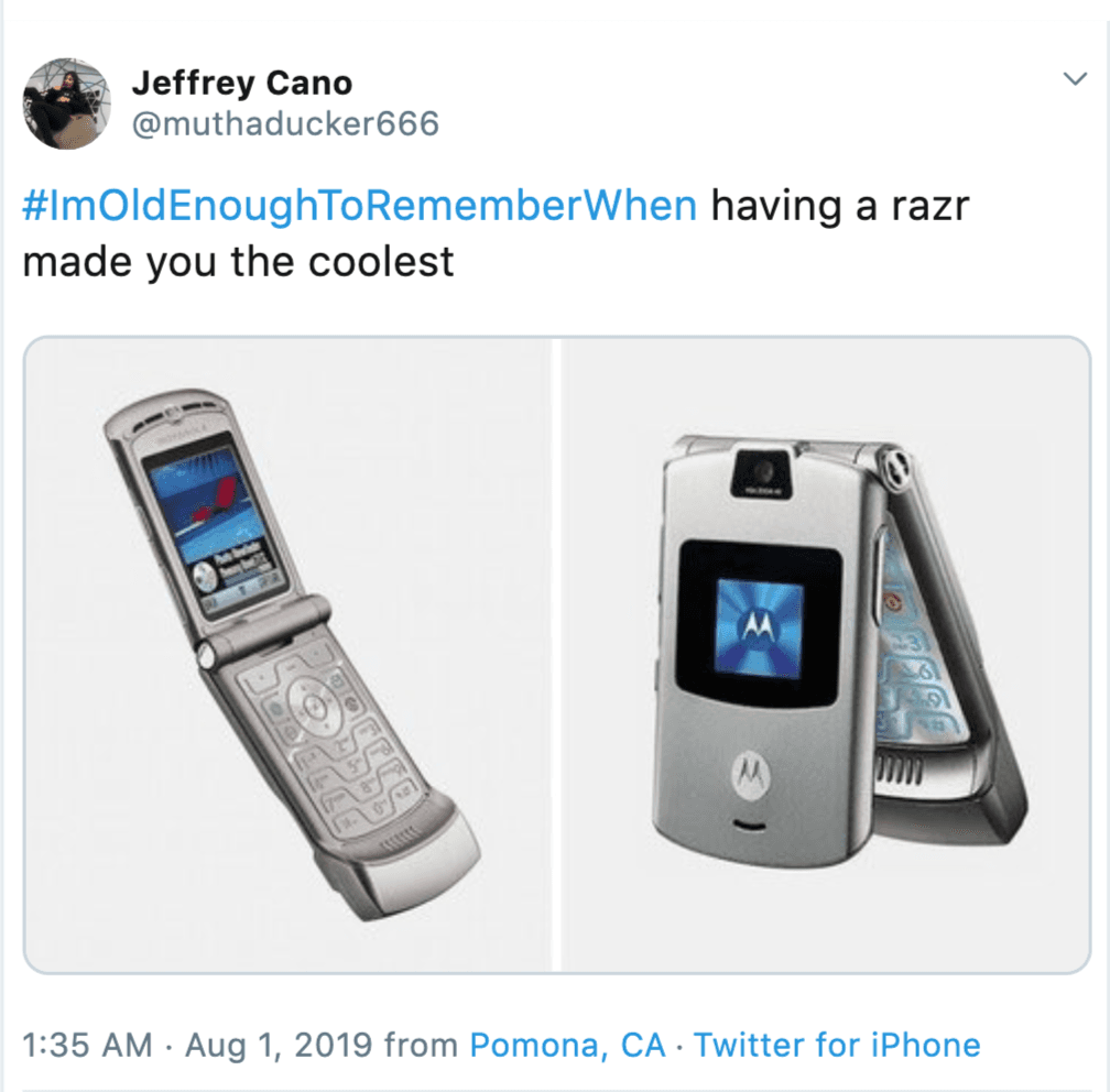 The Funniest #ImOldEnoughToRememberWhen Tweets