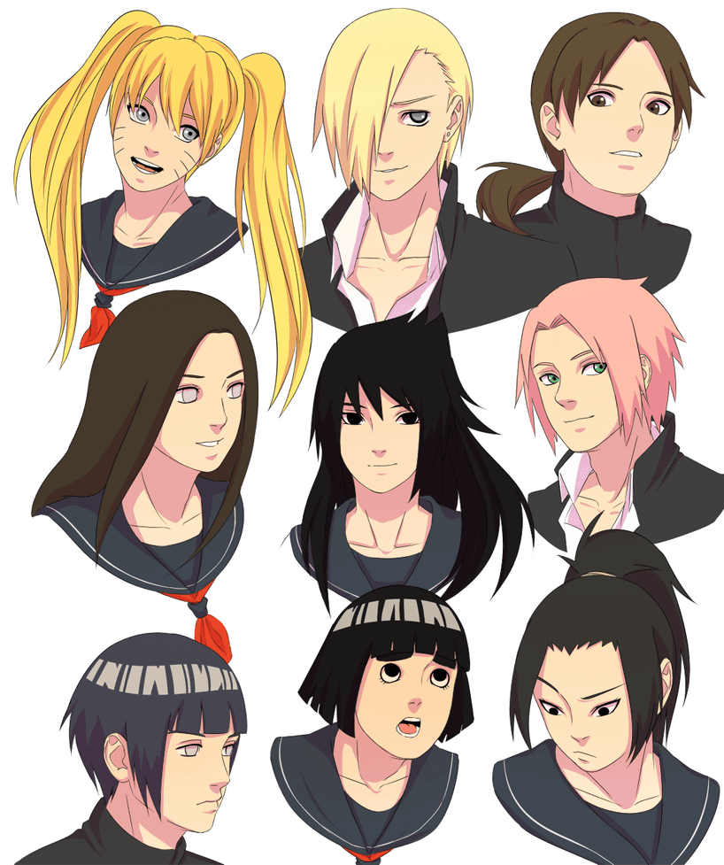 25 Pieces of Amazing Naruto Genderbend Fan Art