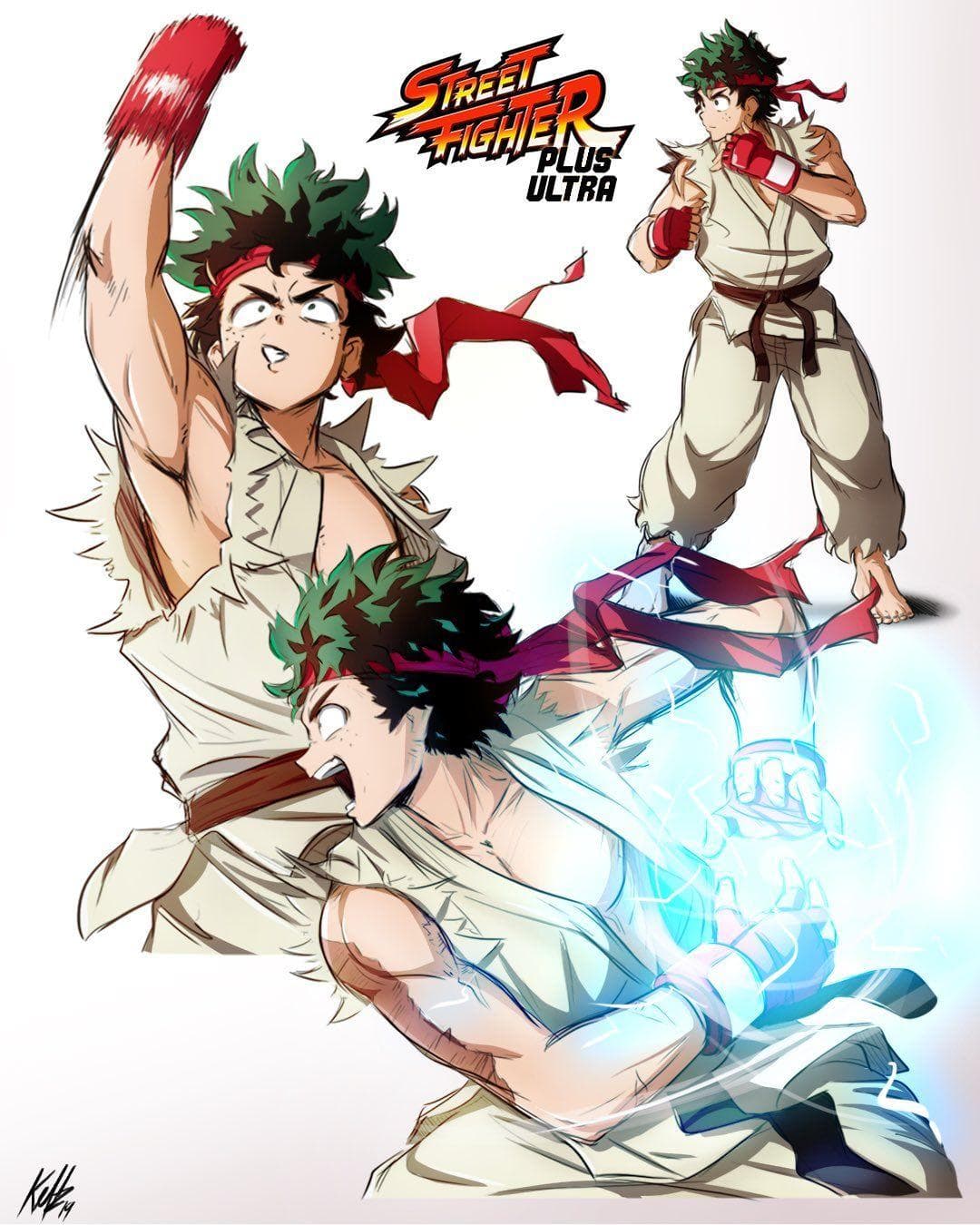This Street Fighter x My Hero Academia Crossover Is Ridiculously Good