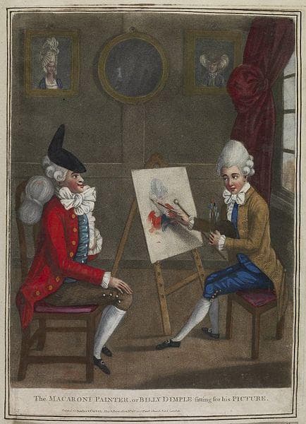 The History Of Macaroni Fashion: Dandies Immortalized In 'Yankee Doodle'