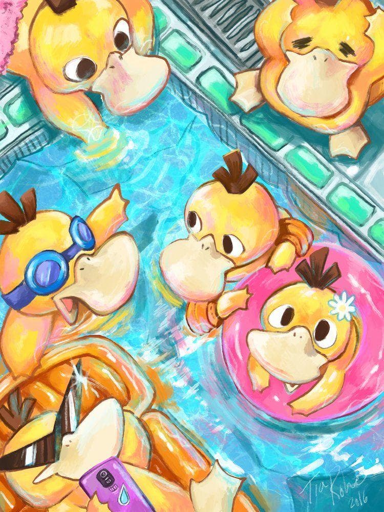 18 Amazing Fan Art Creations Dedicated To Psyduck