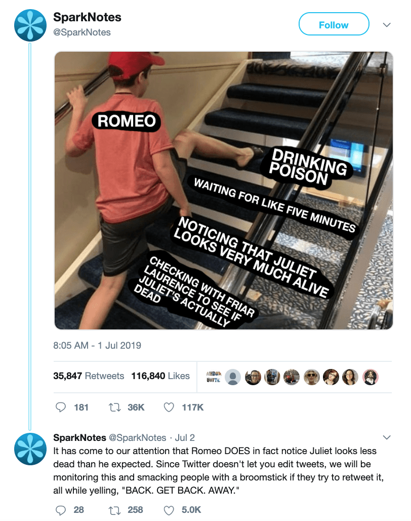 The Funniest SparkNotes Memes Only A True Lit Nerd Will Get