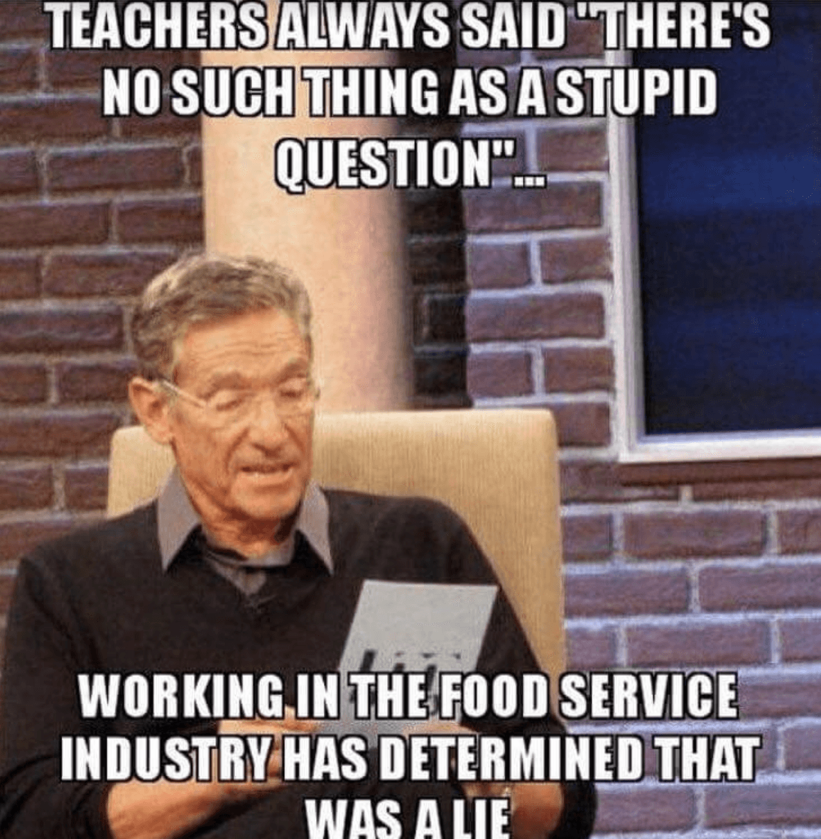 19 Memes About Working In Food Service That Servers Will Crack Up At