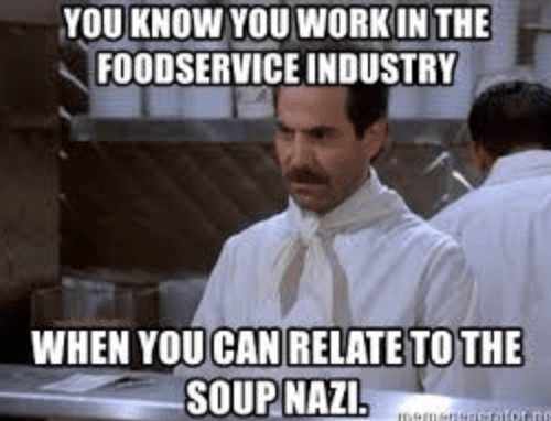 Funny Food Server Memes