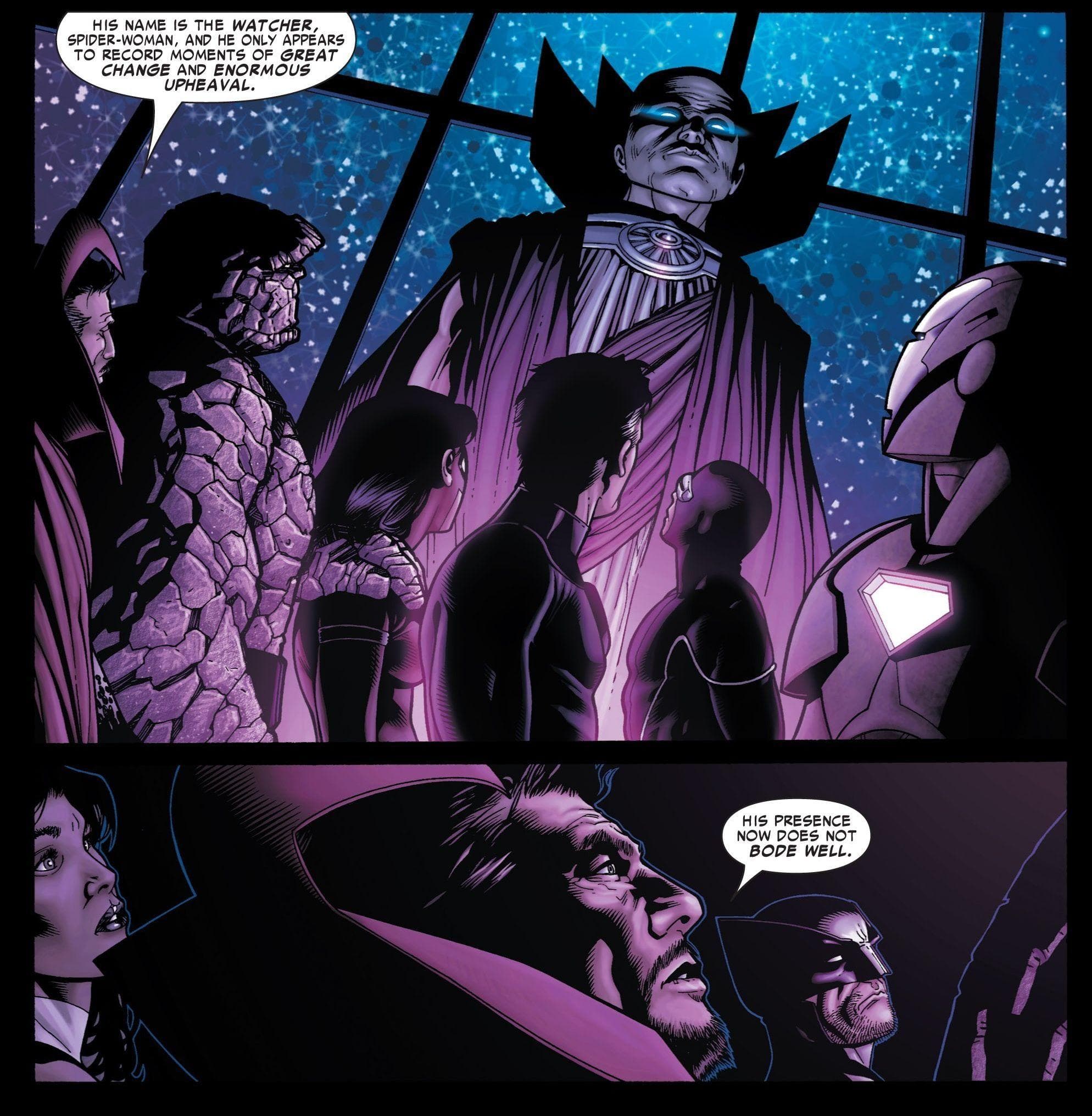 Who Is The Watcher And What Is He Watching?