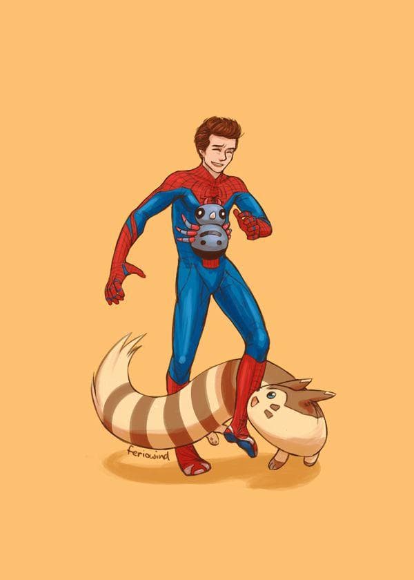 This Artist Draws The Avengers As Pokemon Trainers
