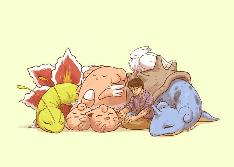 This Artist Draws The Avengers As Pokemon Trainers