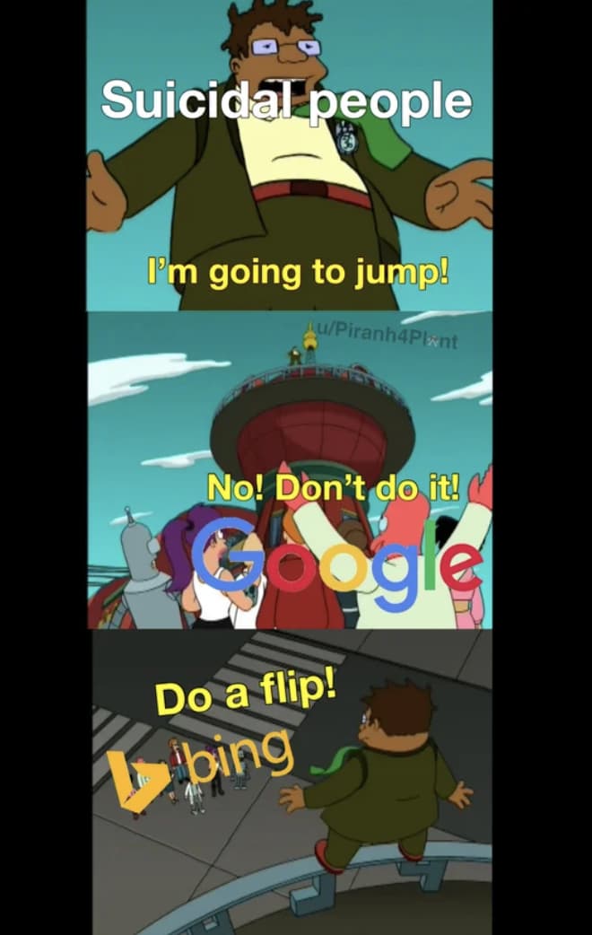 18 Hilarious Google vs Bing Memes You'll Feel Bad For Laughing At
