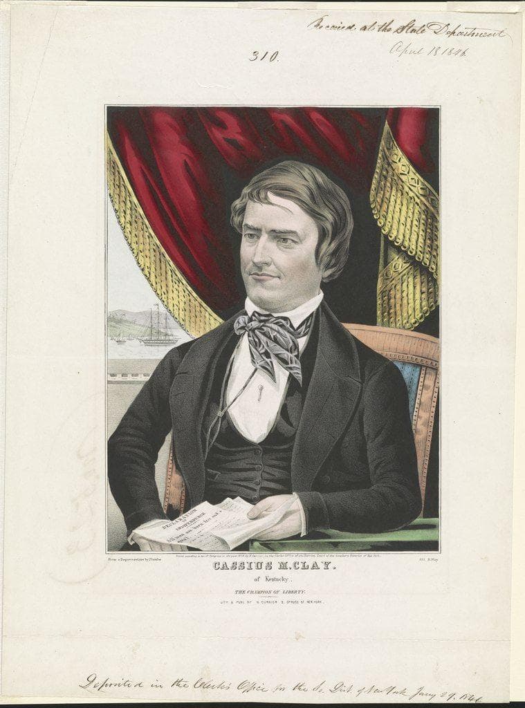 Who Was Cassius Clay? Duel-Happy Abolitionist Was The Most Metal Politician