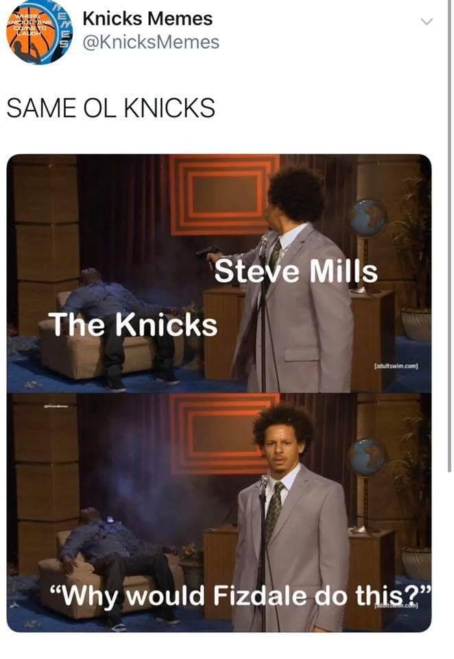 The 25 Funniest New York Knicks Memes, Ranked