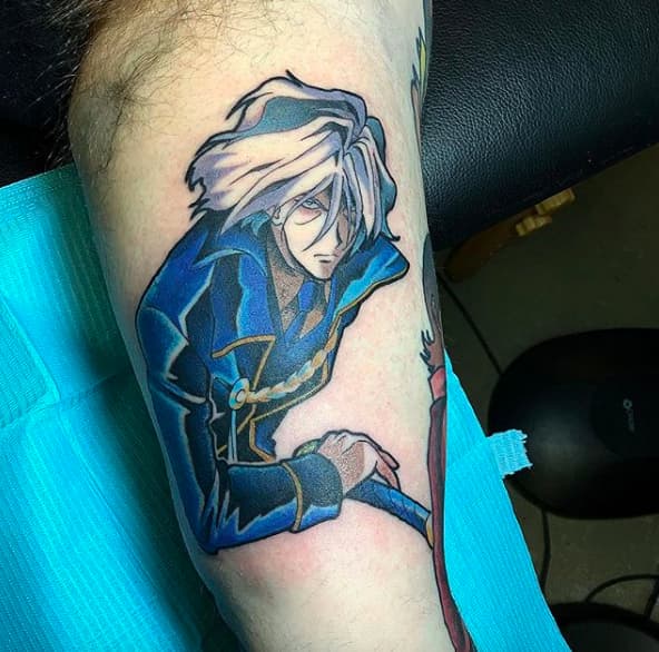 25 Incredible Anime Villain Tattoos For Those With A Dark Side