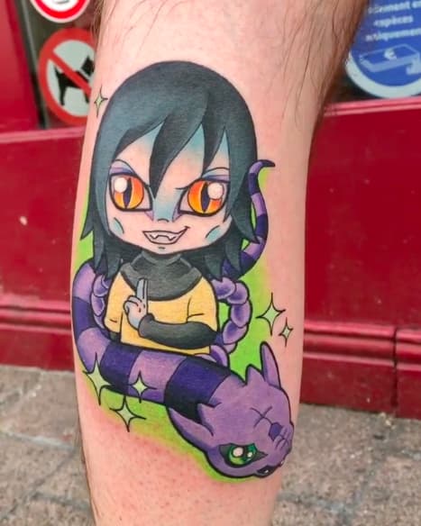 25 Incredible Anime Villain Tattoos For Those With A Dark Side