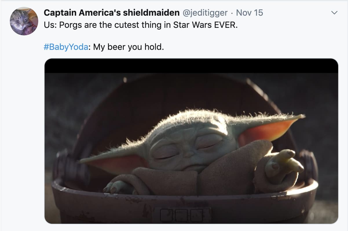 The Most Hilarious Reactions To Baby Yoda's Overwhelming Cuteness